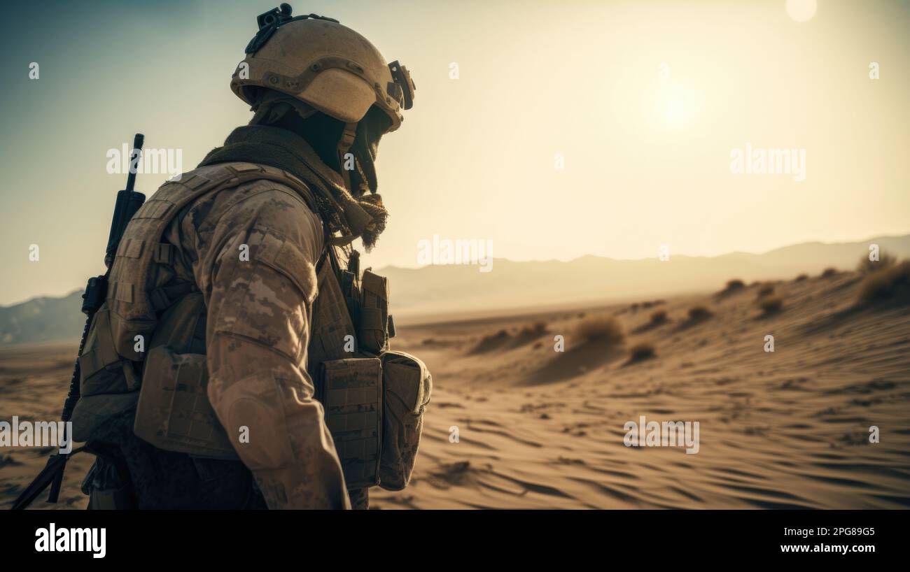 army in the desert, desert storm Stock Photo - Alamy
