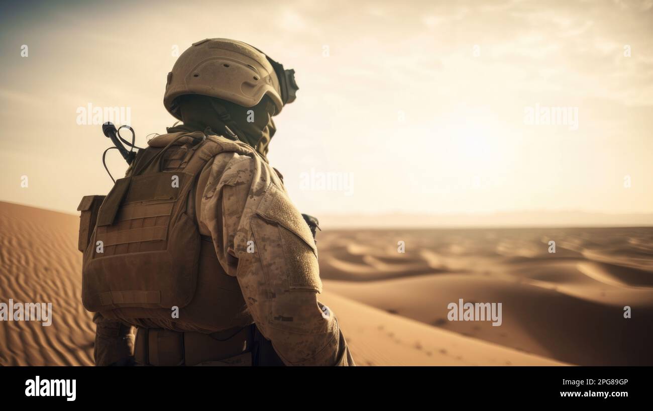 army in the desert, desert storm Stock Photo - Alamy