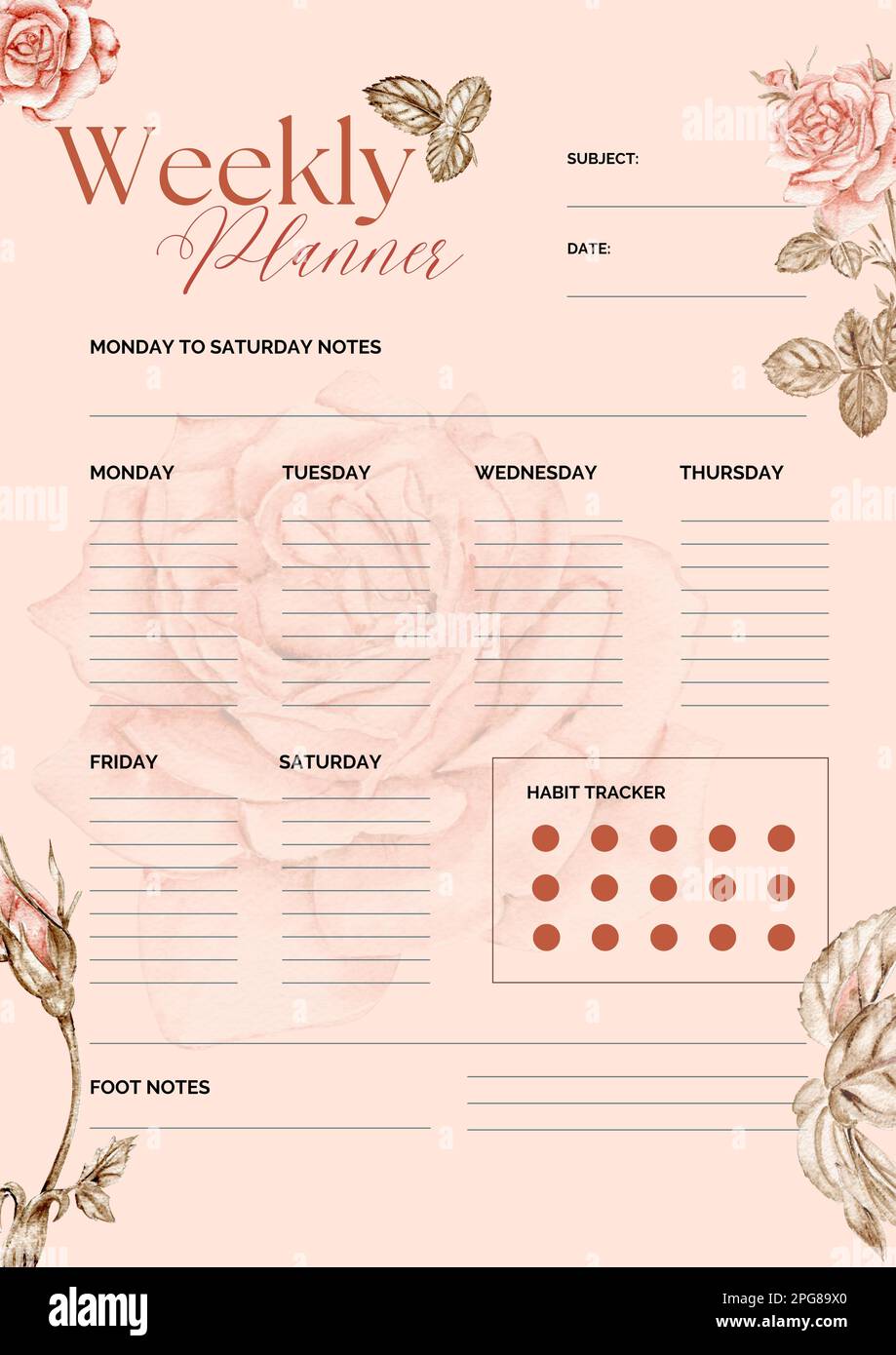 Minimalistic planners , daily, weely, monthly. Annual wall calendar ...