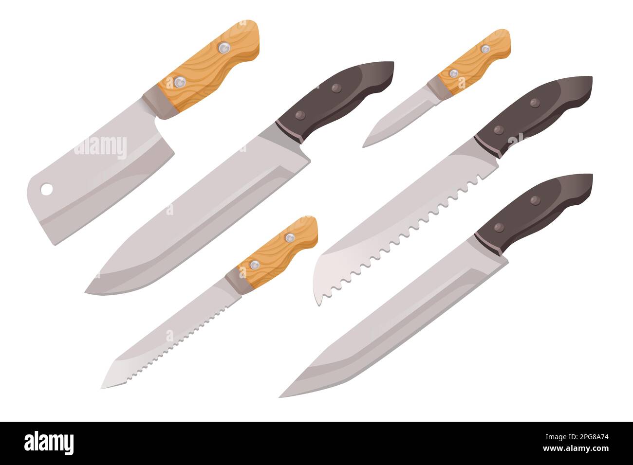 Dangerous concept set different Stock Vector Images - Alamy