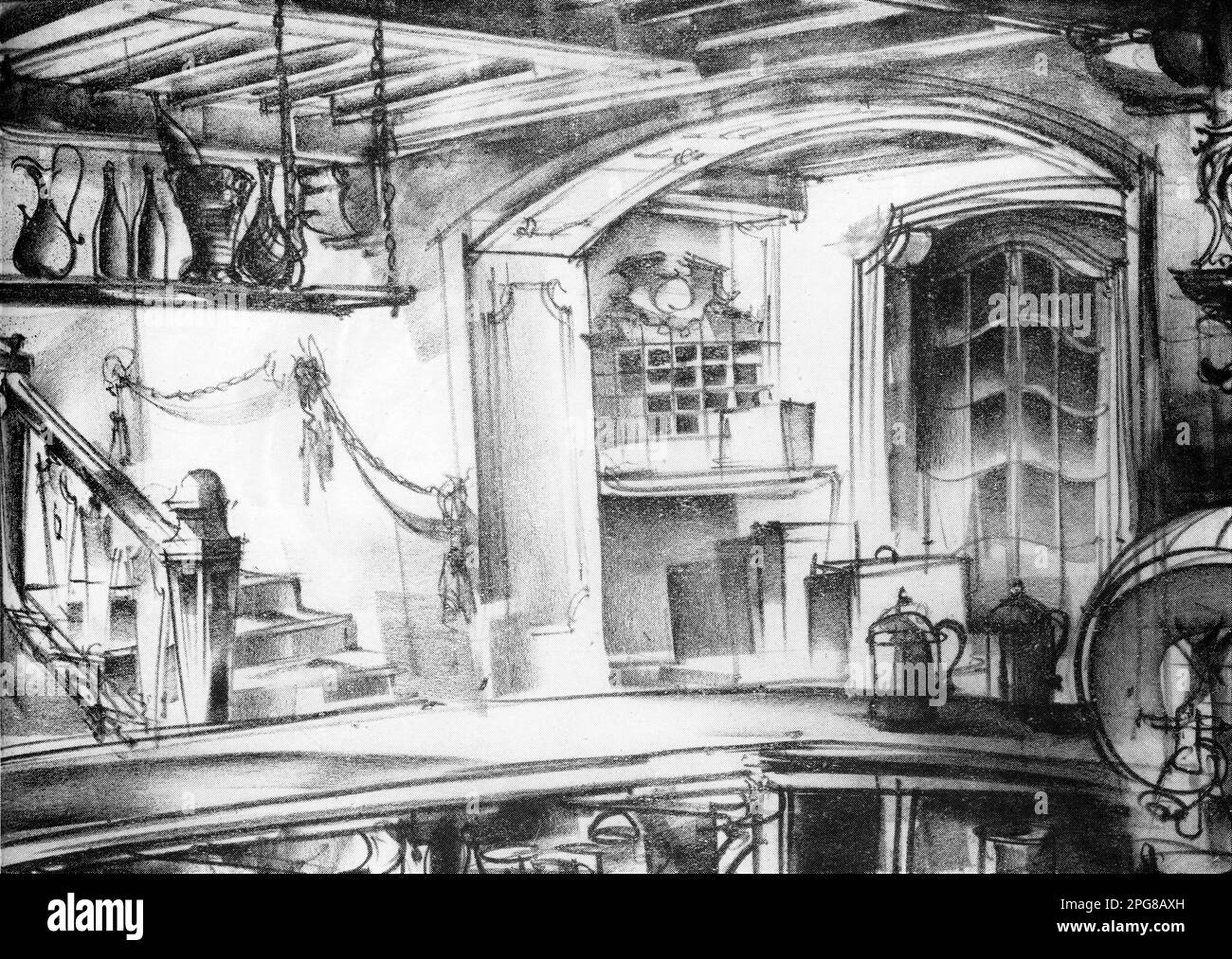 Concept Art / Set Design by Art Director DAVID RAWNSLEY for the film ...