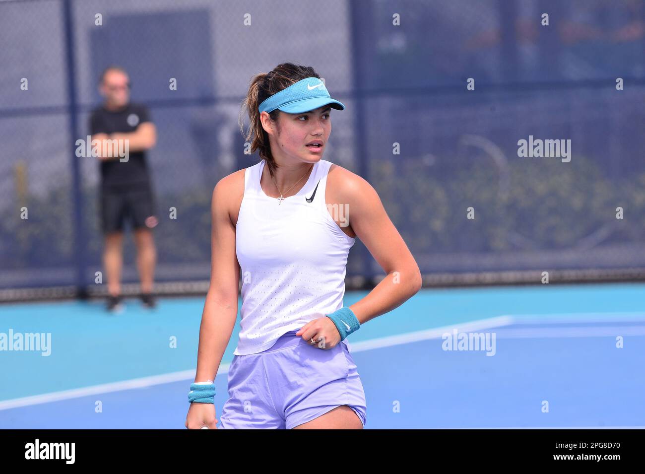 Emma raducanu practice hi-res stock photography and images - Alamy