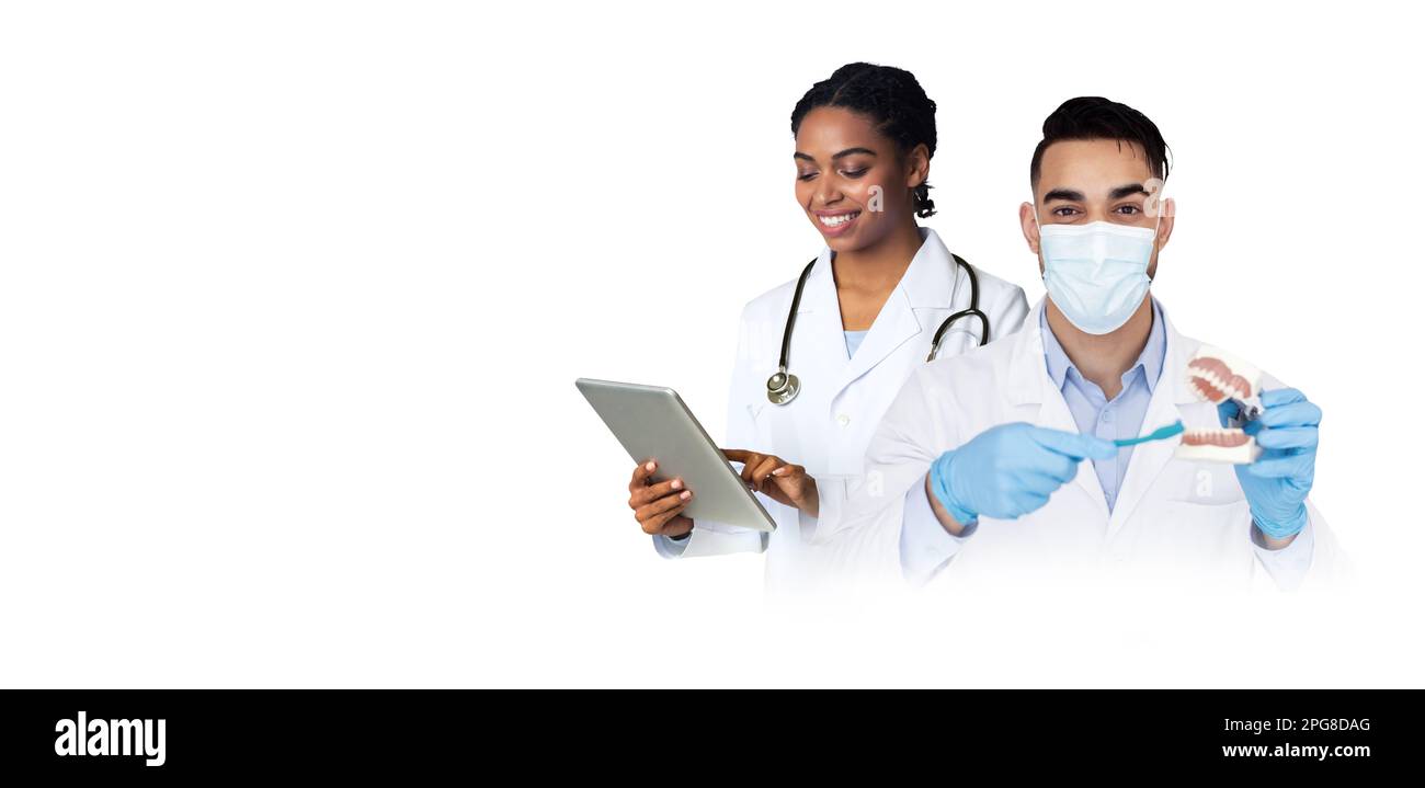 Dental care worker Cut Out Stock Images & Pictures - Alamy