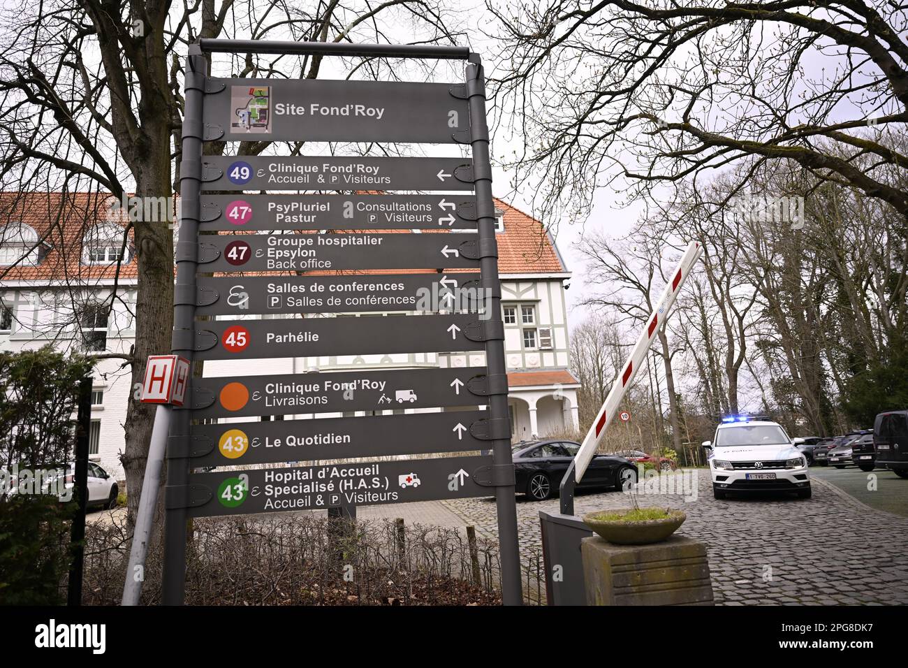 the psychiatric hospital Clinique Fond'Roy in Uccle/ Ukkel, Brussels ...