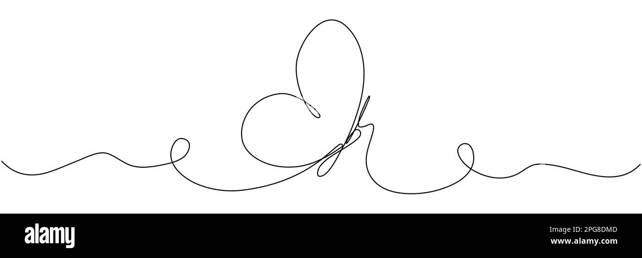 Butterfly continuous line art drawing Stock Vector Image & Art - Alamy