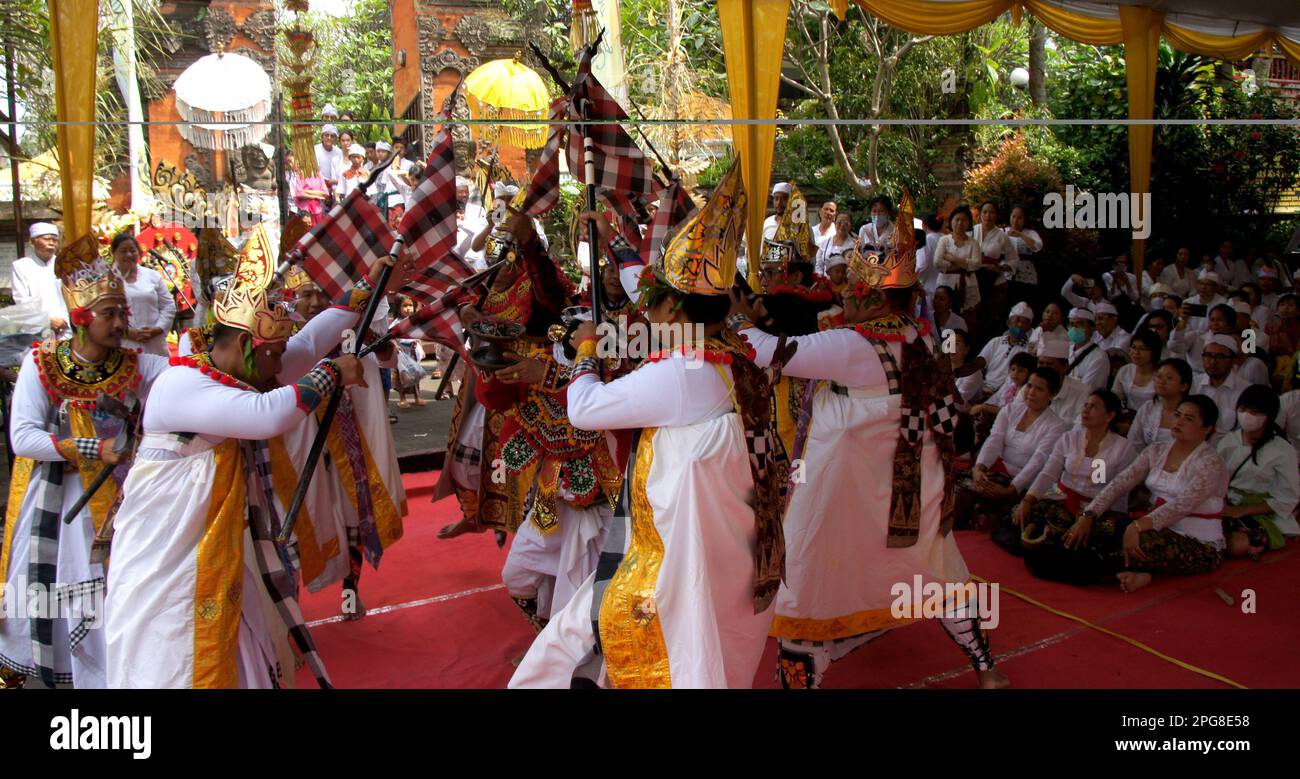 March 21, 2023, south jakarta, Jakarta, indonesia: Hundreds of Hindus ...