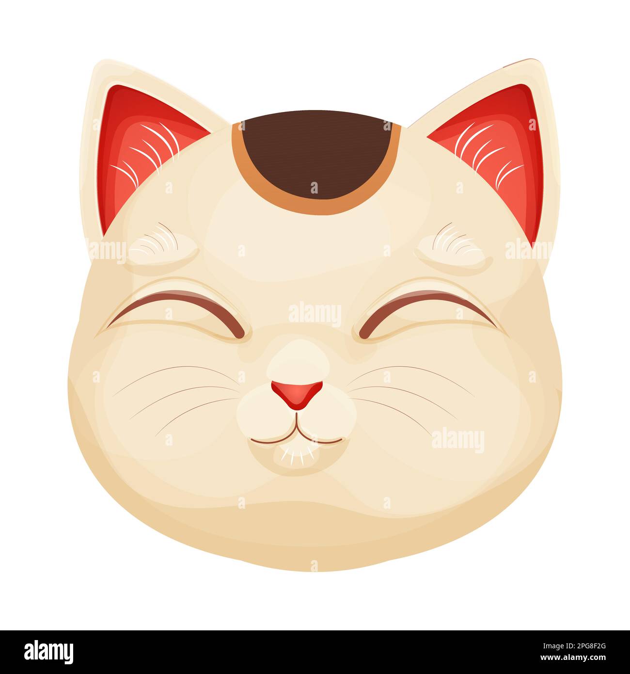 Chococat Head Outline