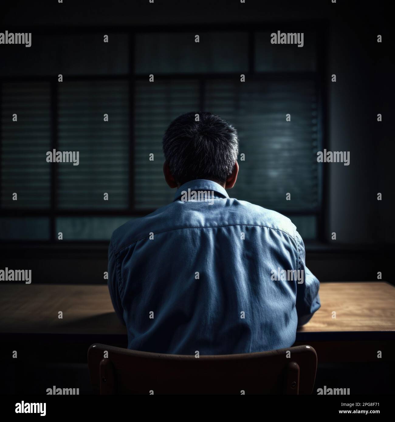 Police station interview room hi-res stock photography and images - Alamy