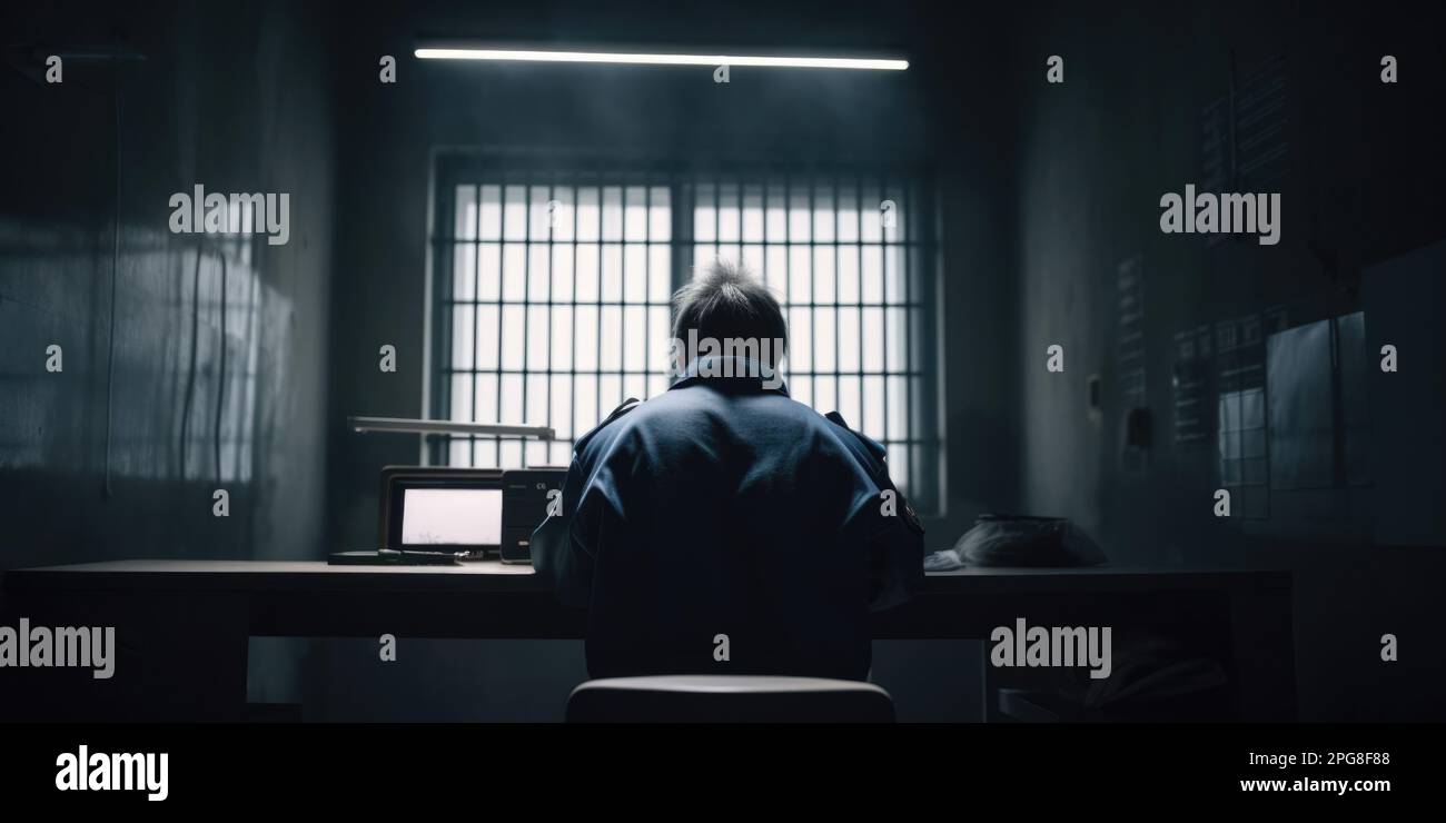 Police custody interview room hi-res stock photography and images - Alamy