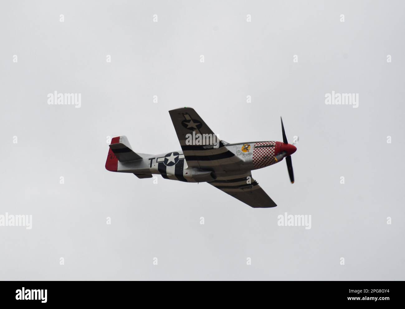 P 51 mustang cockpit hi-res stock photography and images - Alamy