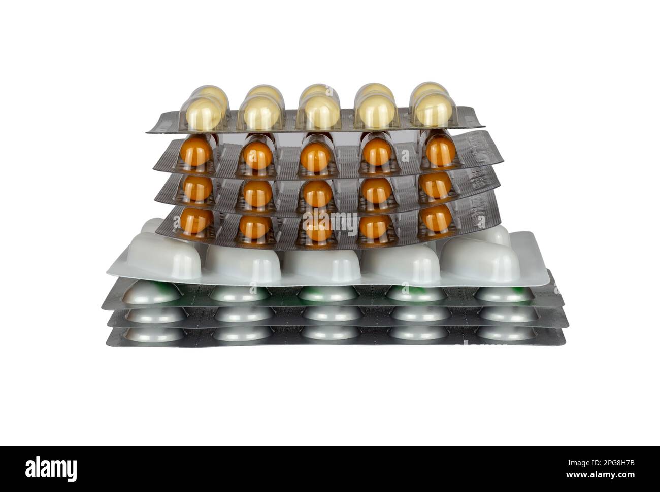 Different capsules medicine Cut Out Stock Images & Pictures - Alamy