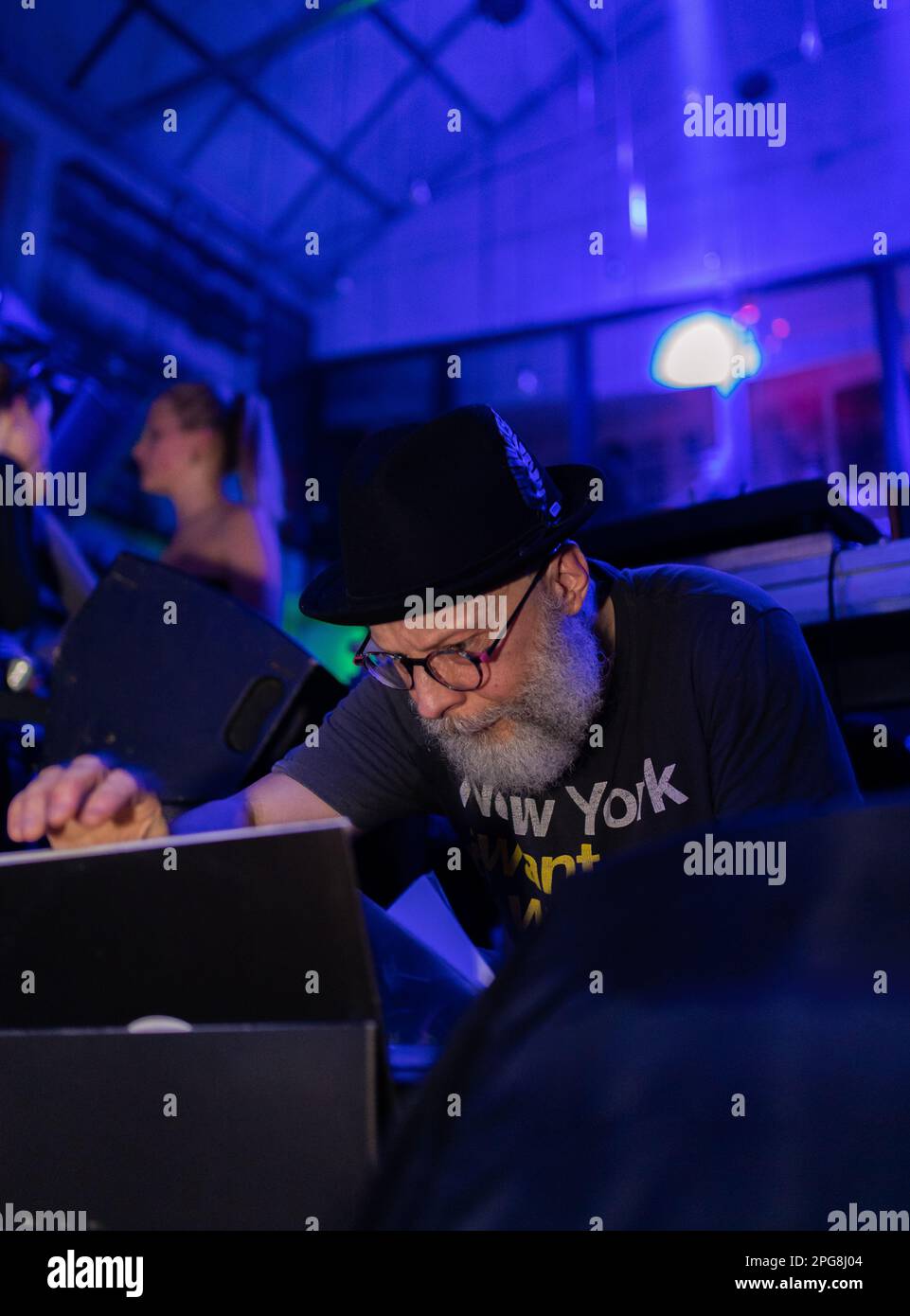 Dj mixer night party in hi-res stock photography and images - Alamy