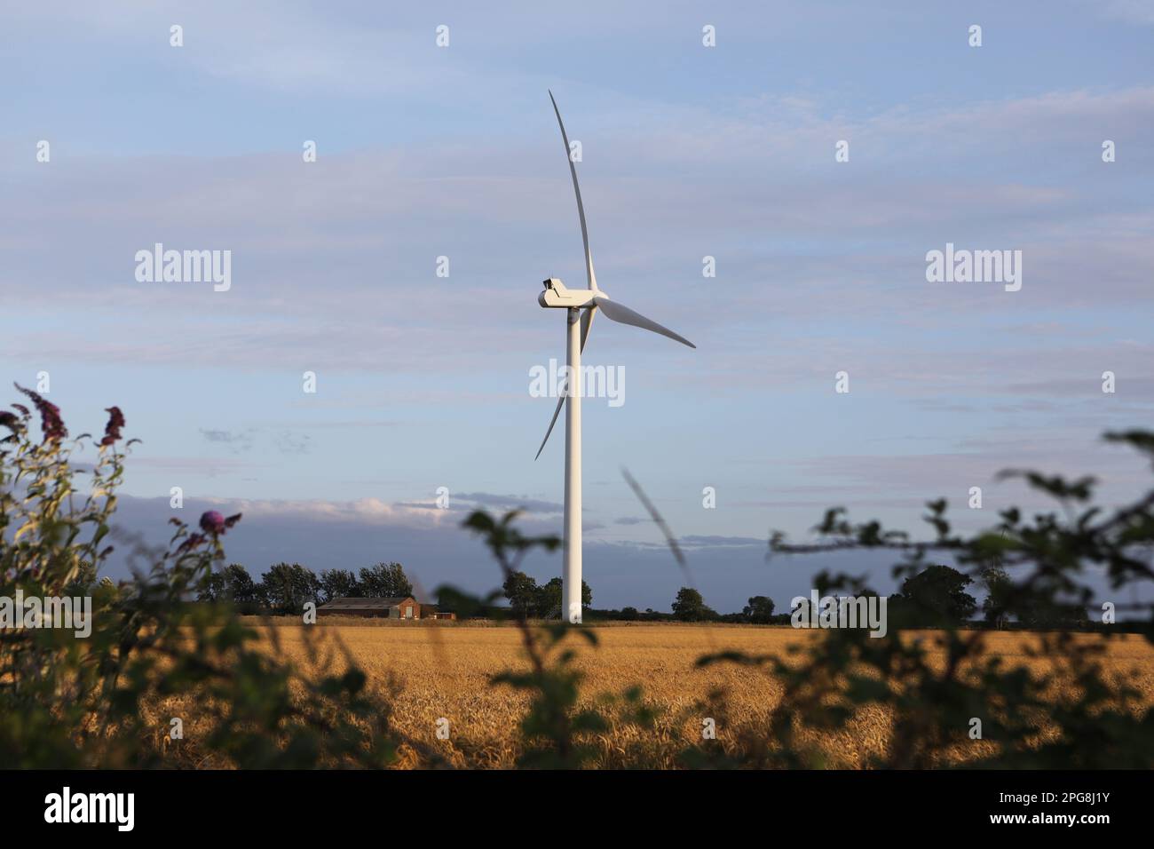 Wind Turbines in the countryside, United Kingdom Stock Photo - Alamy