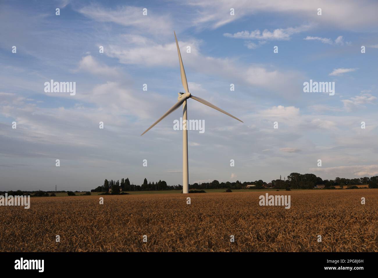 Wind Turbines in the countryside, United Kingdom Stock Photo - Alamy