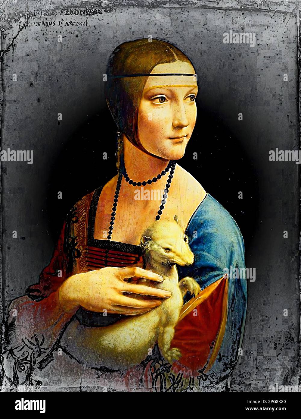 Lady with ermine hi-res stock photography and images - Alamy