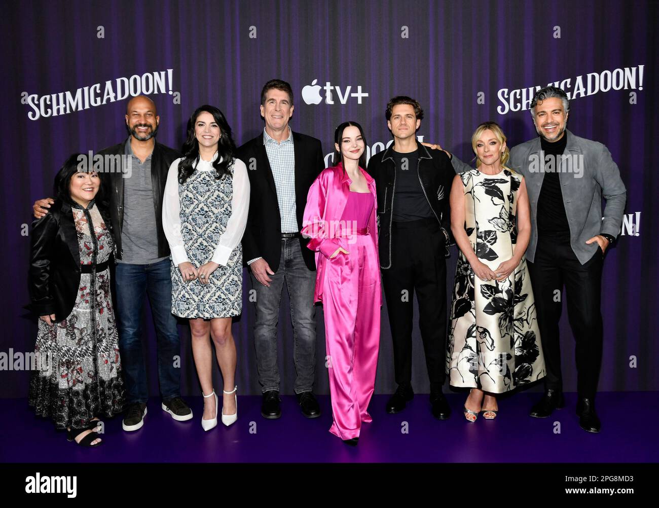Ann Harada, left, Keegan-Michael Key, Cecily Strong, Cinco Paul, Dove ...