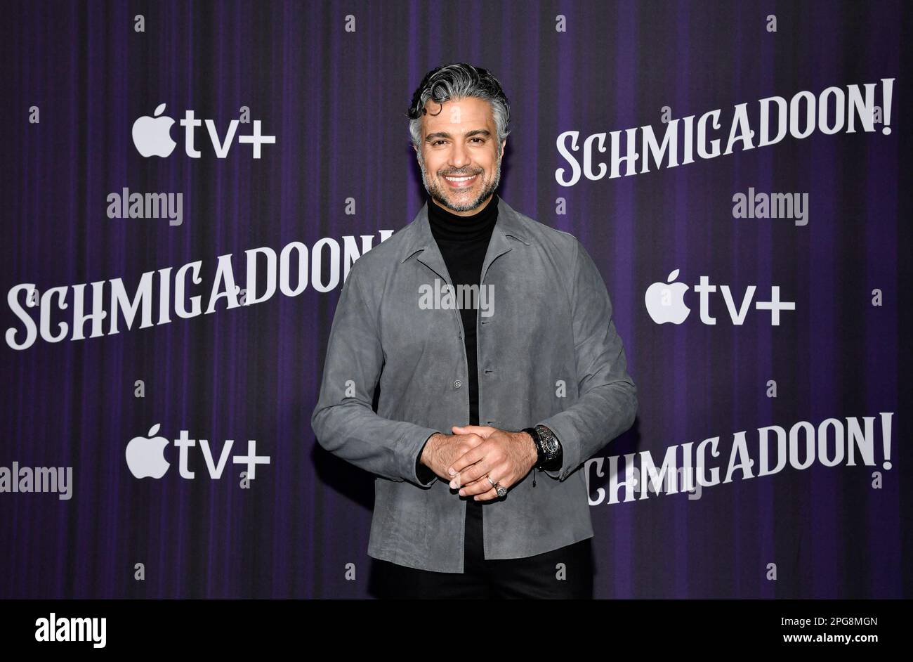 Jaime Camil participates in the "Schmigadoon!" season two cast photo ...