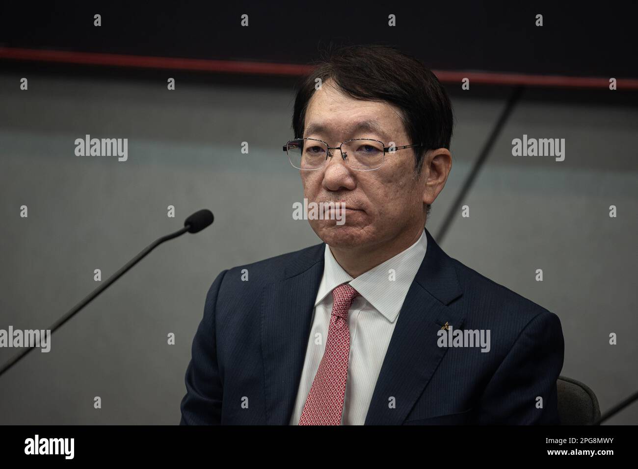 Nonthaburi, Thailand. 21st Mar, 2023. Takao Kato, President and CEO of ...