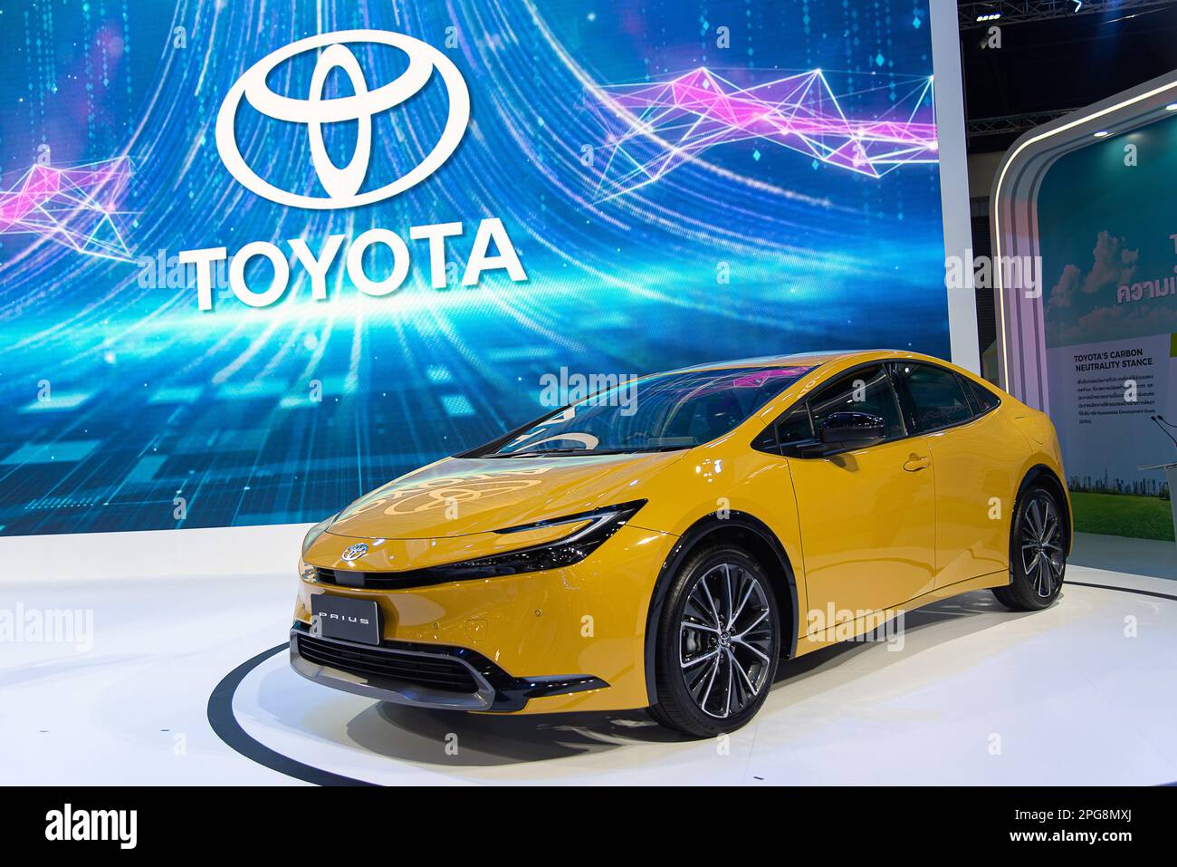 Toyota prius logo seen on hi-res stock photography and images - Alamy