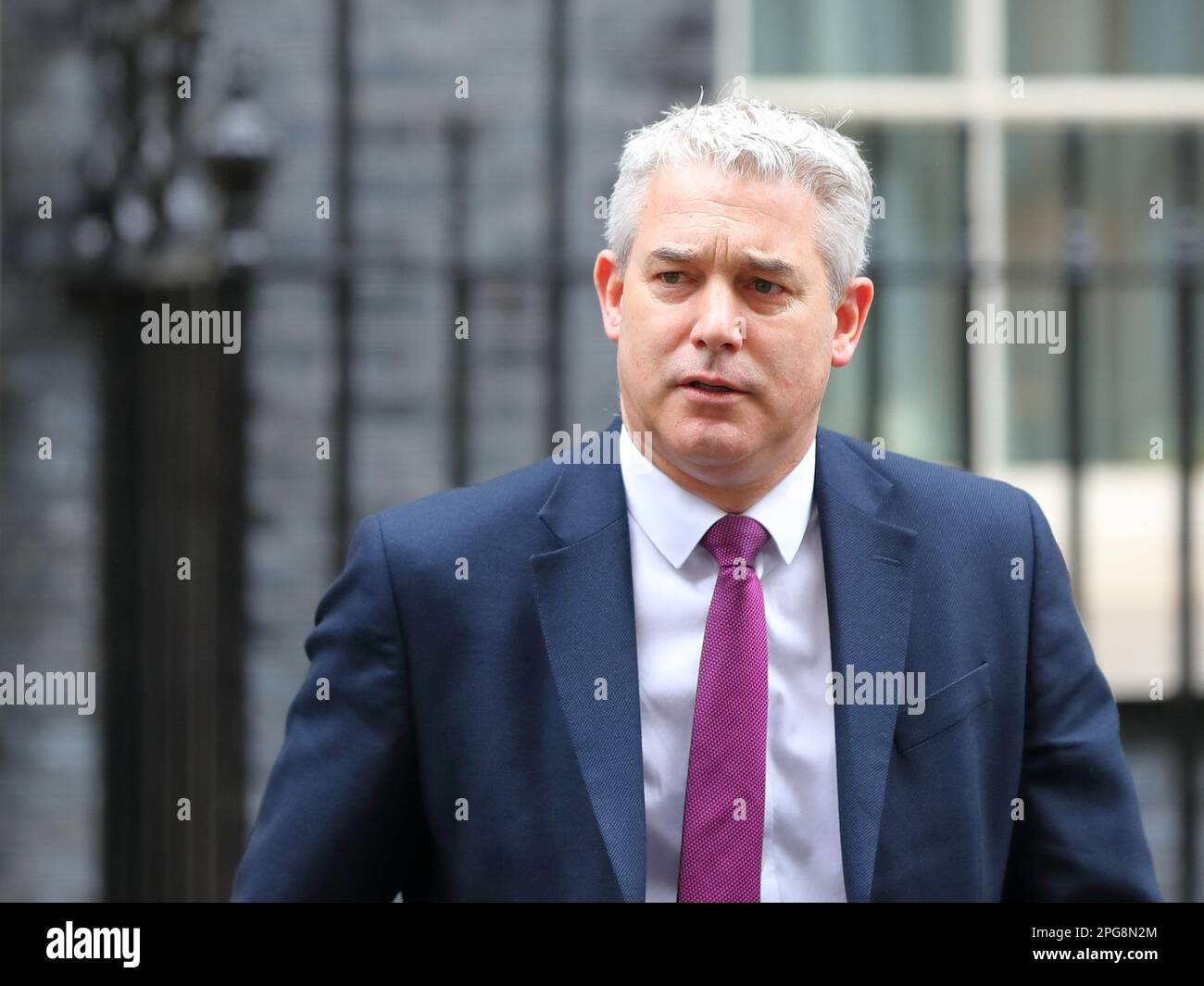 London, UK. 21st Mar, 2023. Steve Barclay, Secretary of State for ...