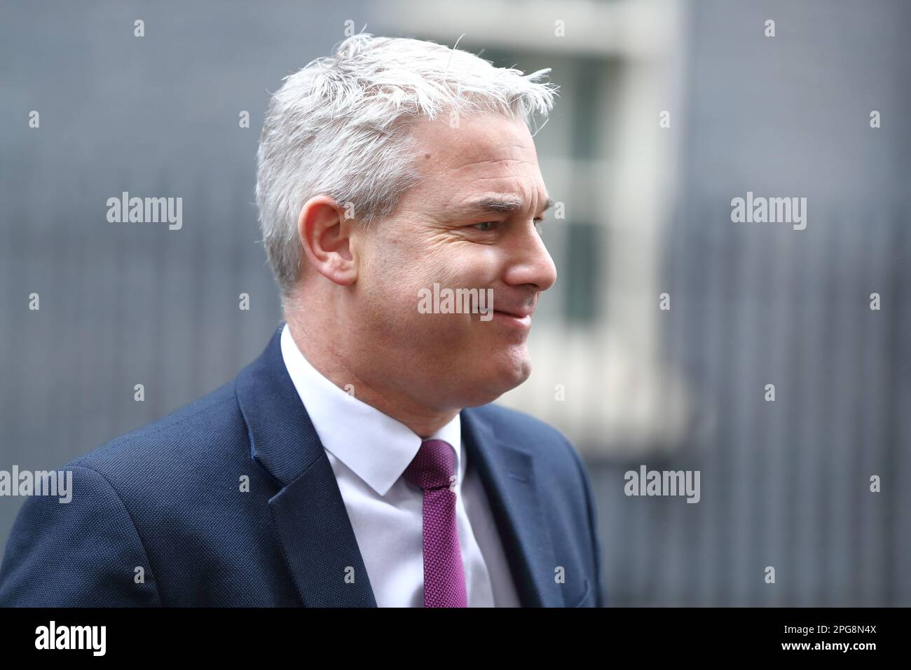 London, UK. 21st Mar, 2023. Steve Barclay, Secretary of State for ...