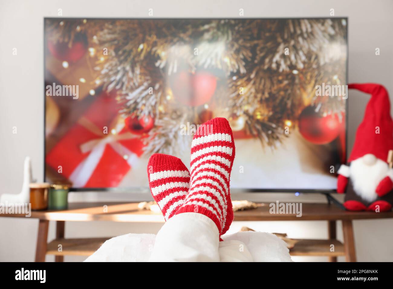 Person watching socks hi-res stock photography and images - Alamy