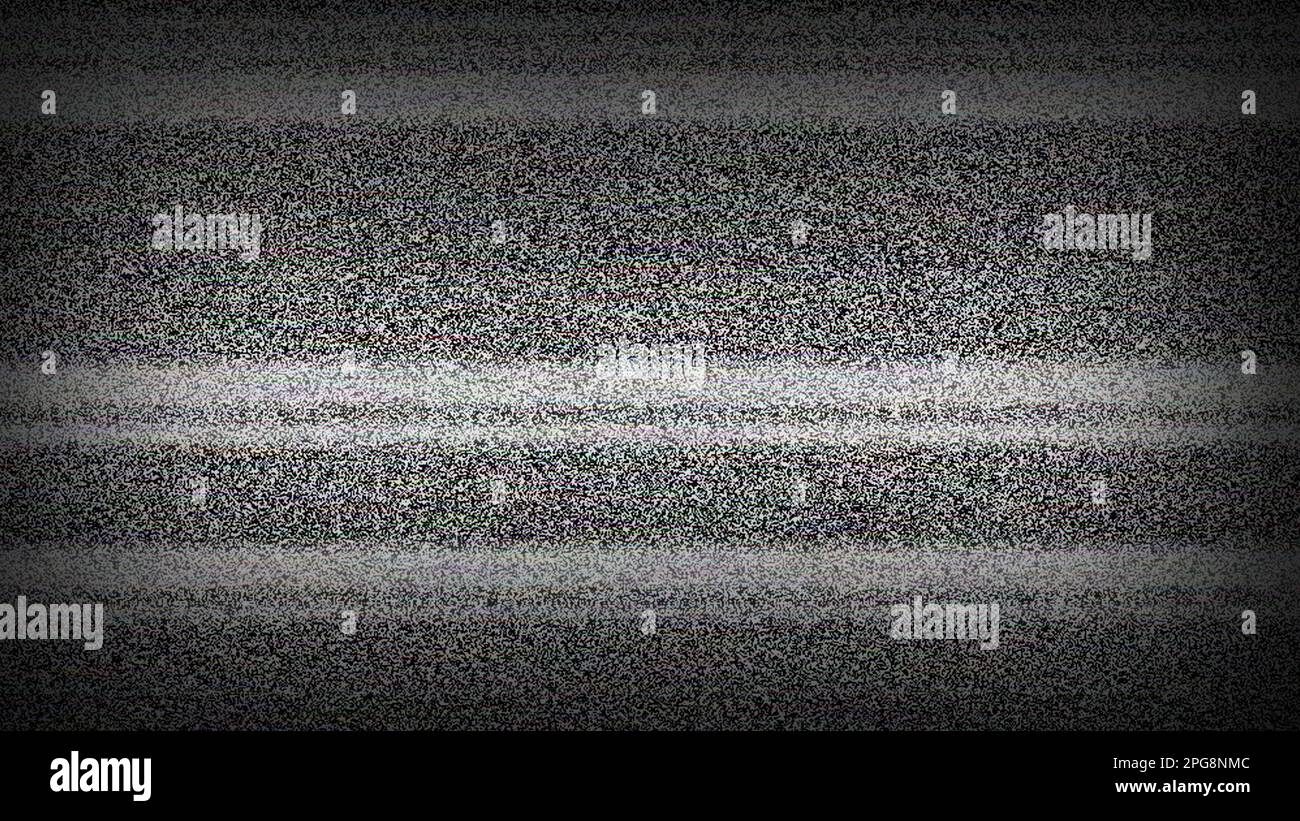 Tv screen static noise bad hi-res stock photography and images - Alamy