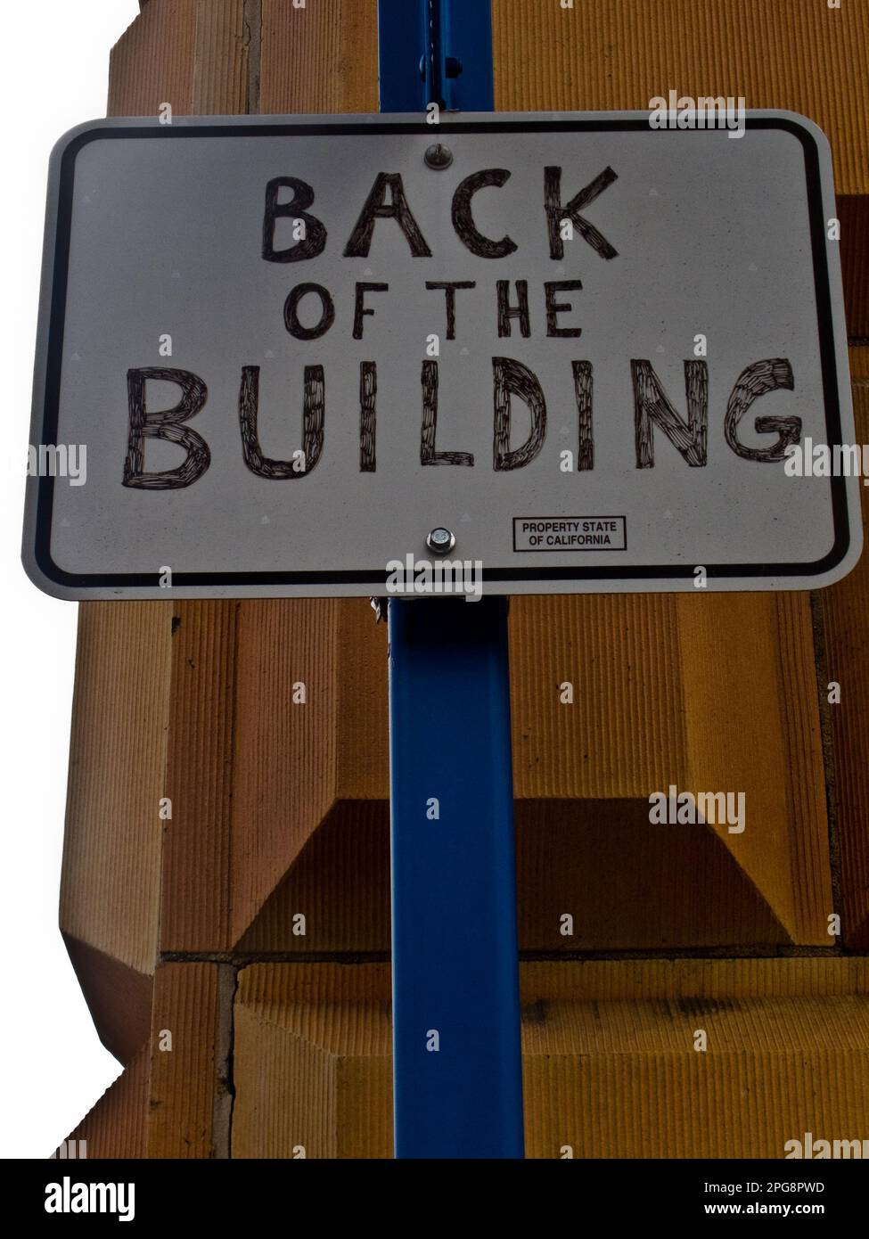 Back of the building (sign), Ferry Plaza, San Francisco Stock Photo - Alamy