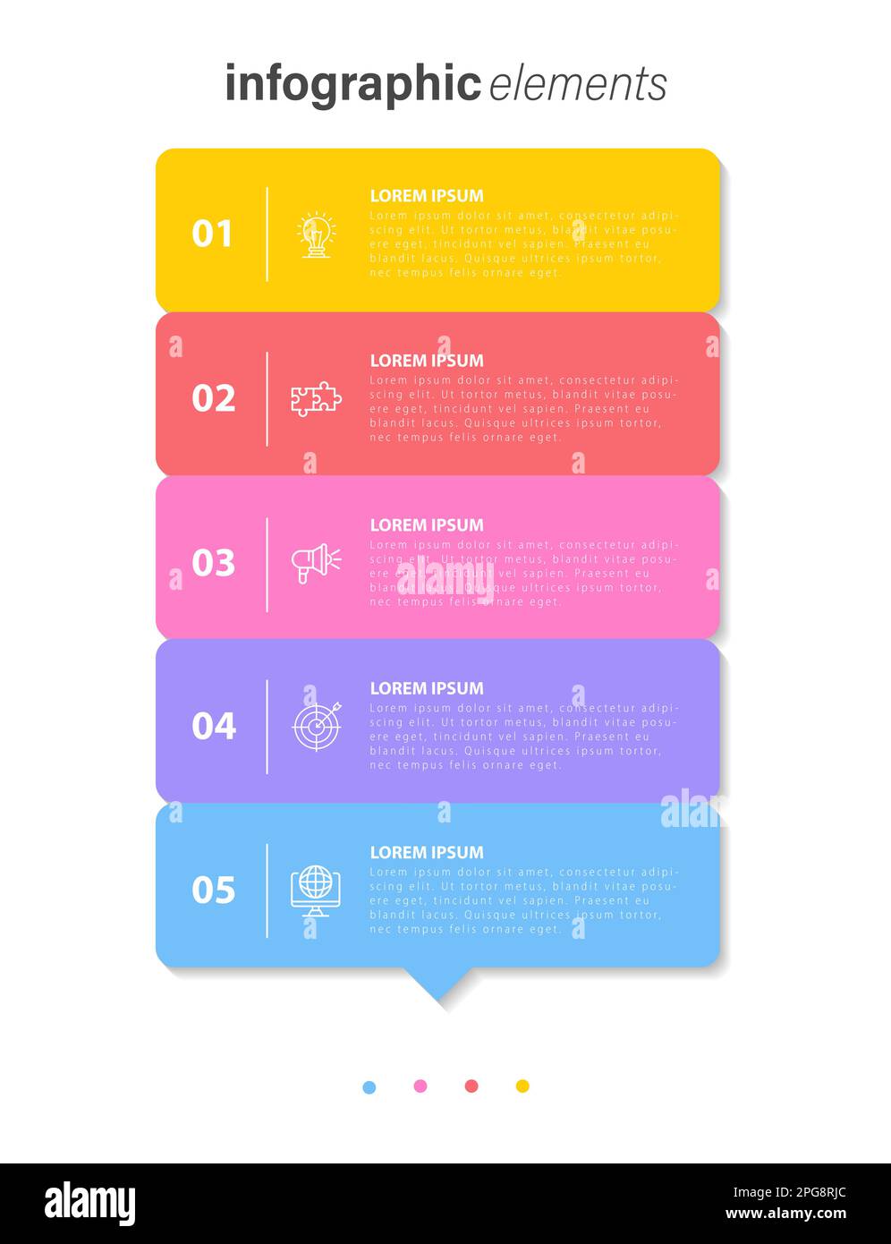 Infographic element vector vectors Cut Out Stock Images & Pictures - Alamy