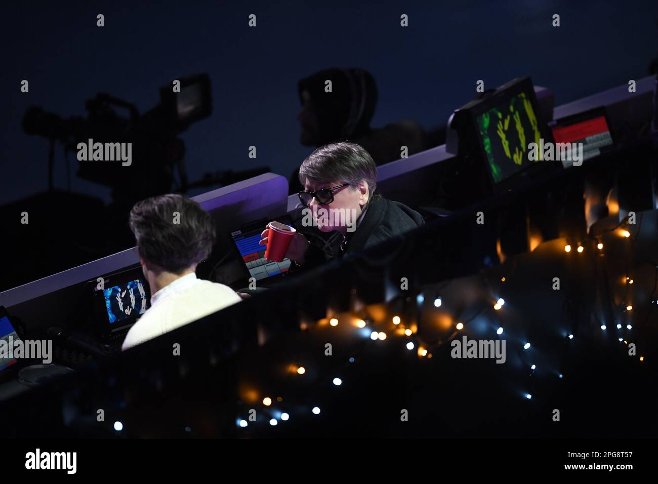 Moscow. Fashion designer Valentin Yudashkin at the 'Russian Challenge ...