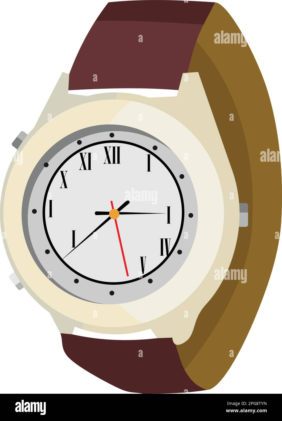 Wrist Watch Fashion Vector Illustration Stock Vector Image & Art - Alamy