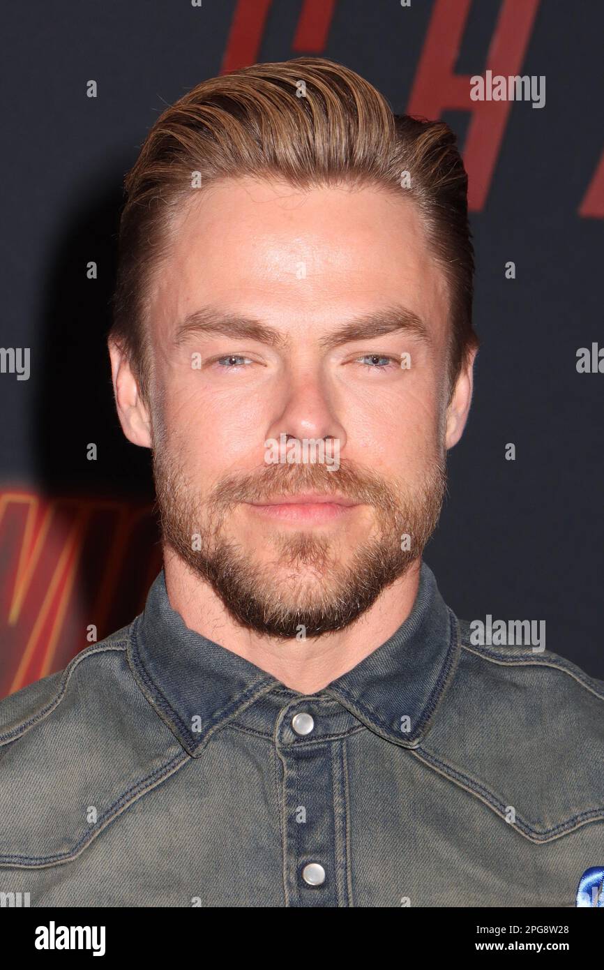 Derek Hough 03/20/2023 “John Wick: Chapter 4” premiere held at the TCL Chinese Theatre in ...