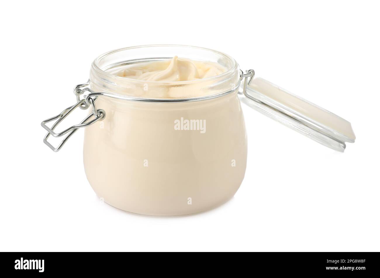 Open jar of mayo hi-res stock photography and images - Alamy