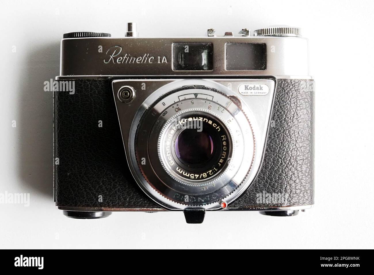 In this Illustration.Antique Kodak Retinette Ia camera, made in 1939 ...