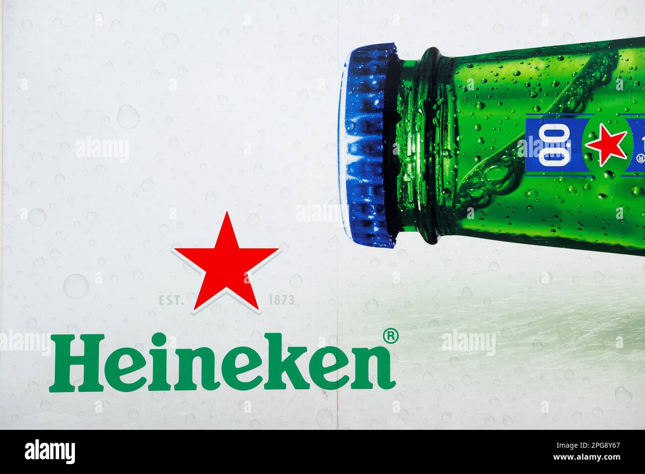 Heineken beer truck hi-res stock photography and images - Alamy