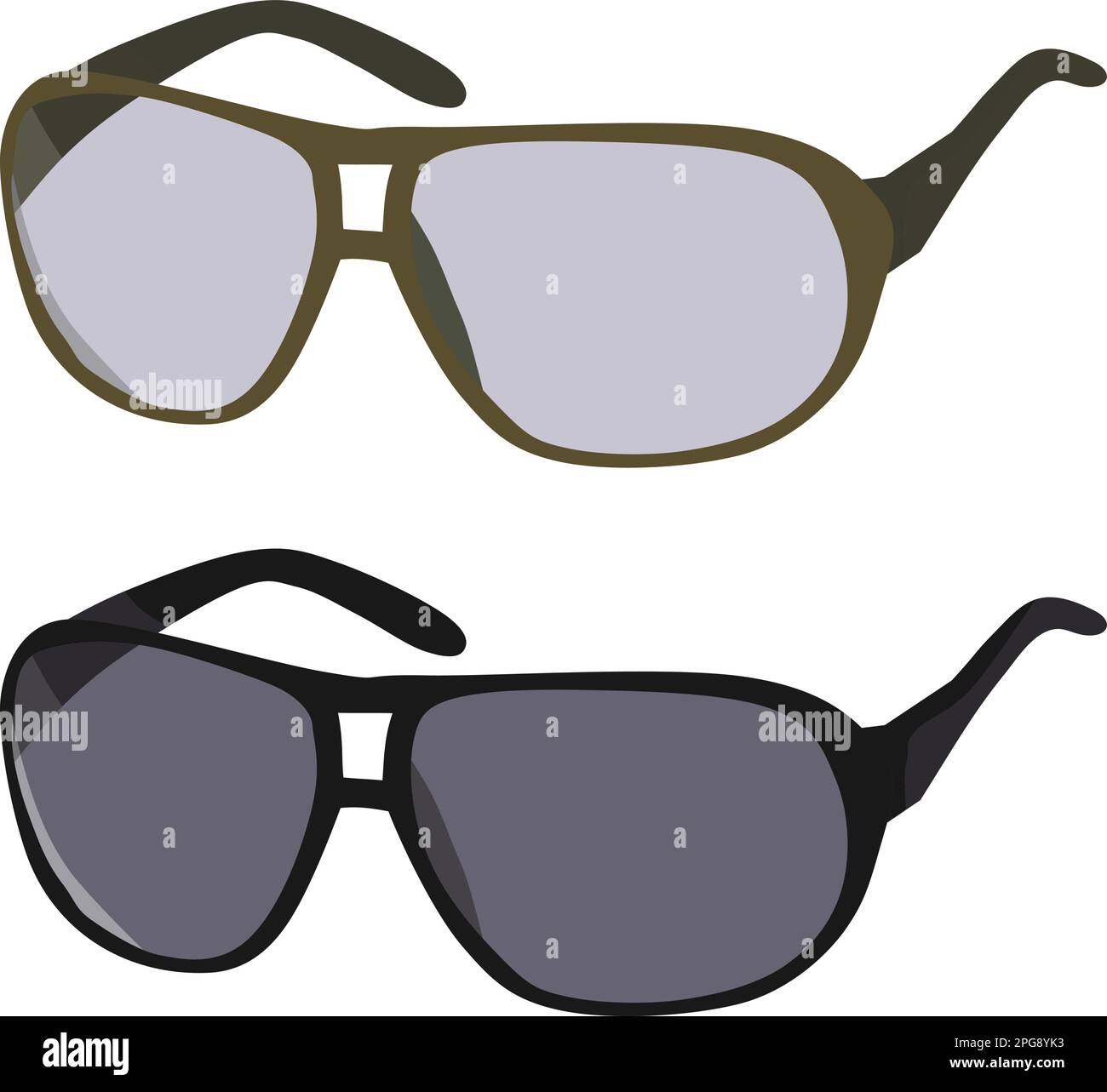 Two Glasses Fashion Vector Stock Vector Image & Art - Alamy