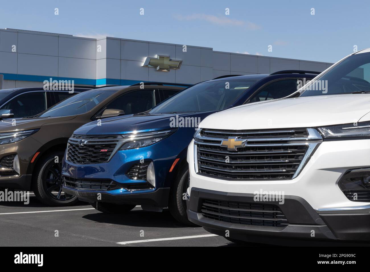 Indianapolis - Circa March 2023: Chevrolet car, truck and SUV ...
