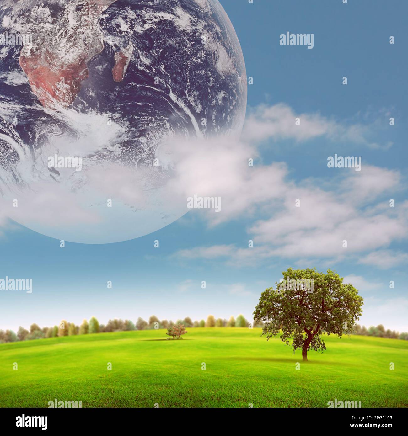 Earth home abstract eco hi-res stock photography and images - Alamy