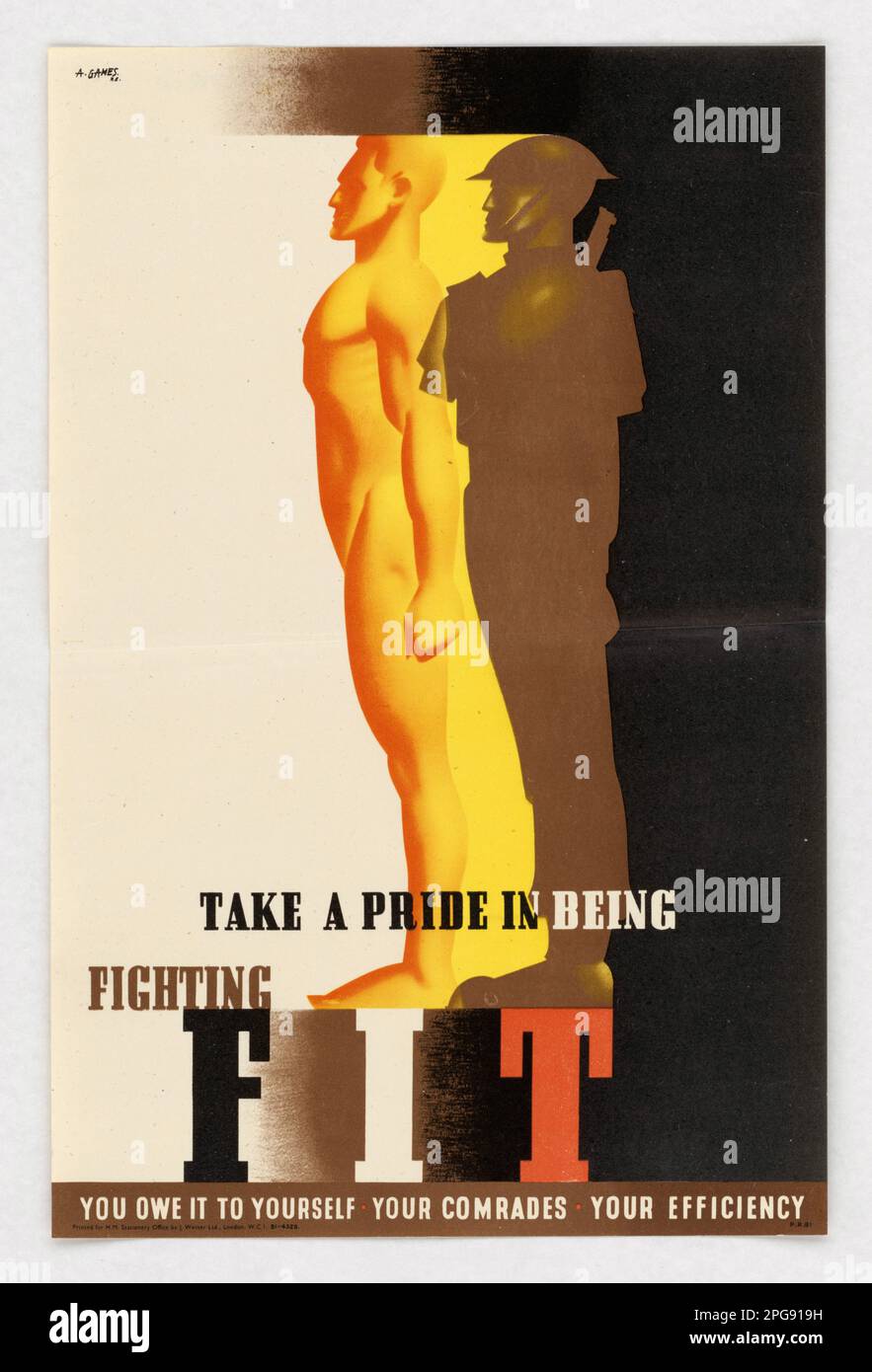 Fighting fit poster hi-res stock photography and images - Alamy