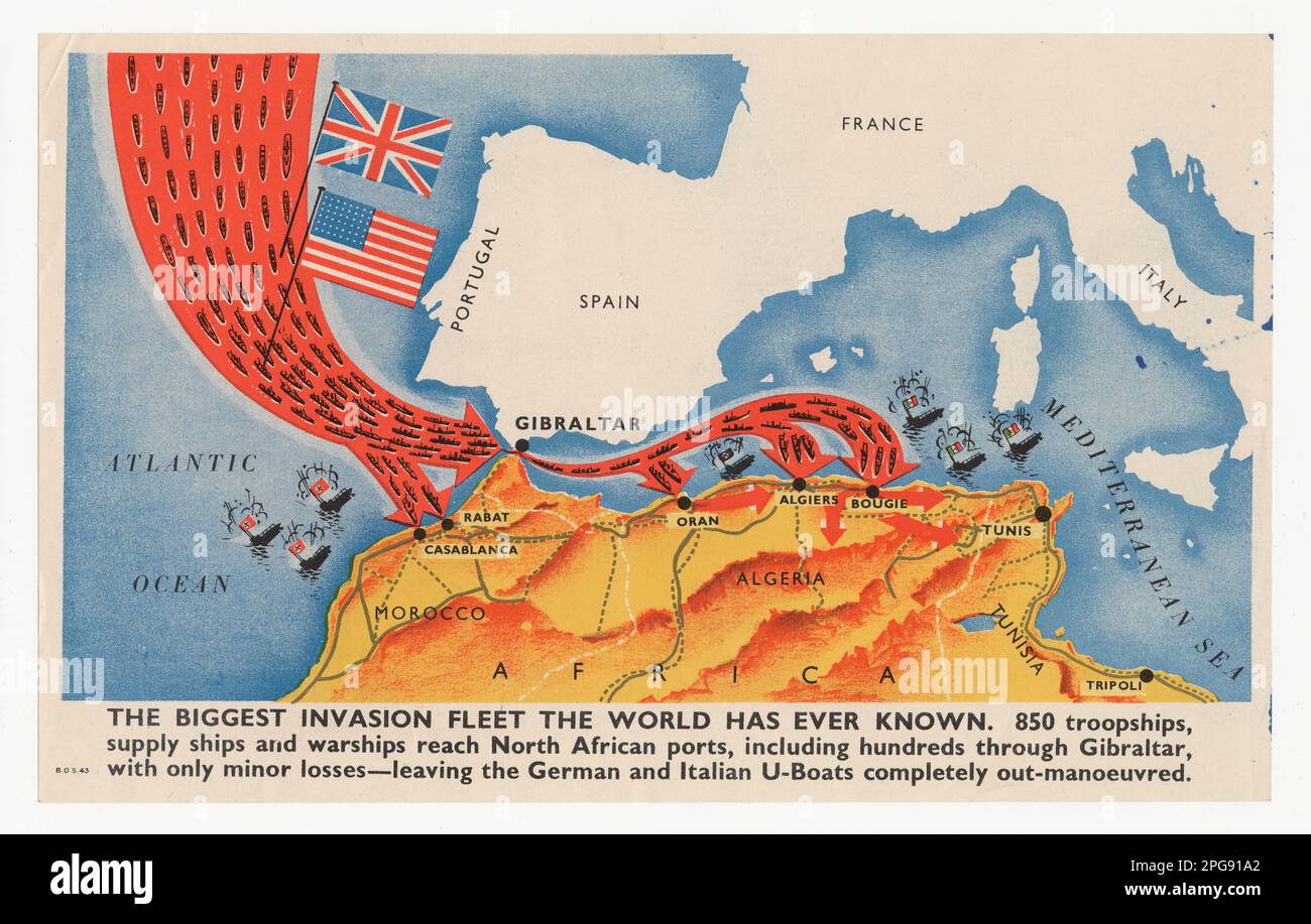 The Biggest Invasion Fleet the World Has Ever Known. 1942 - 1945 ...