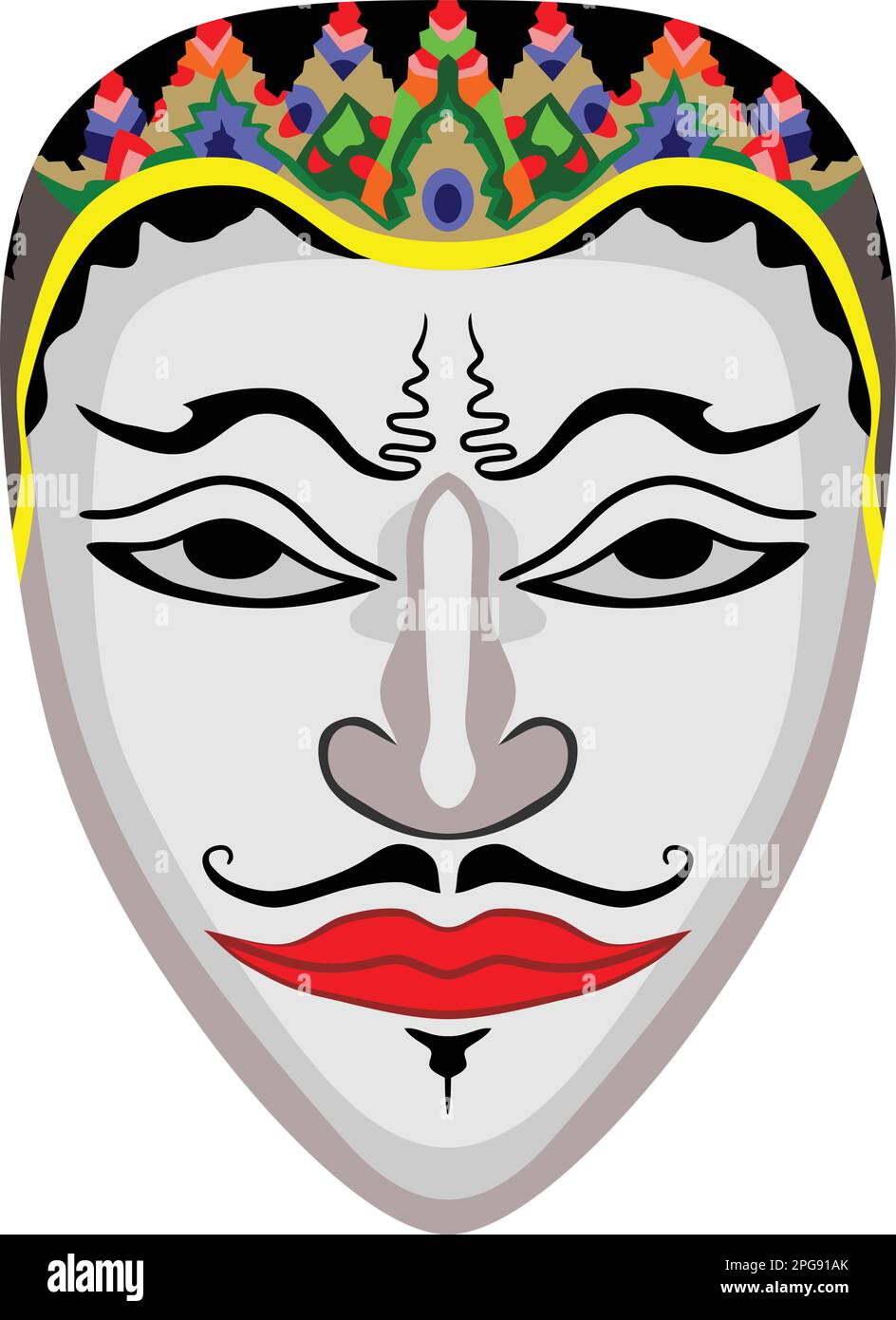 Java mask hi-res stock photography and images - Alamy