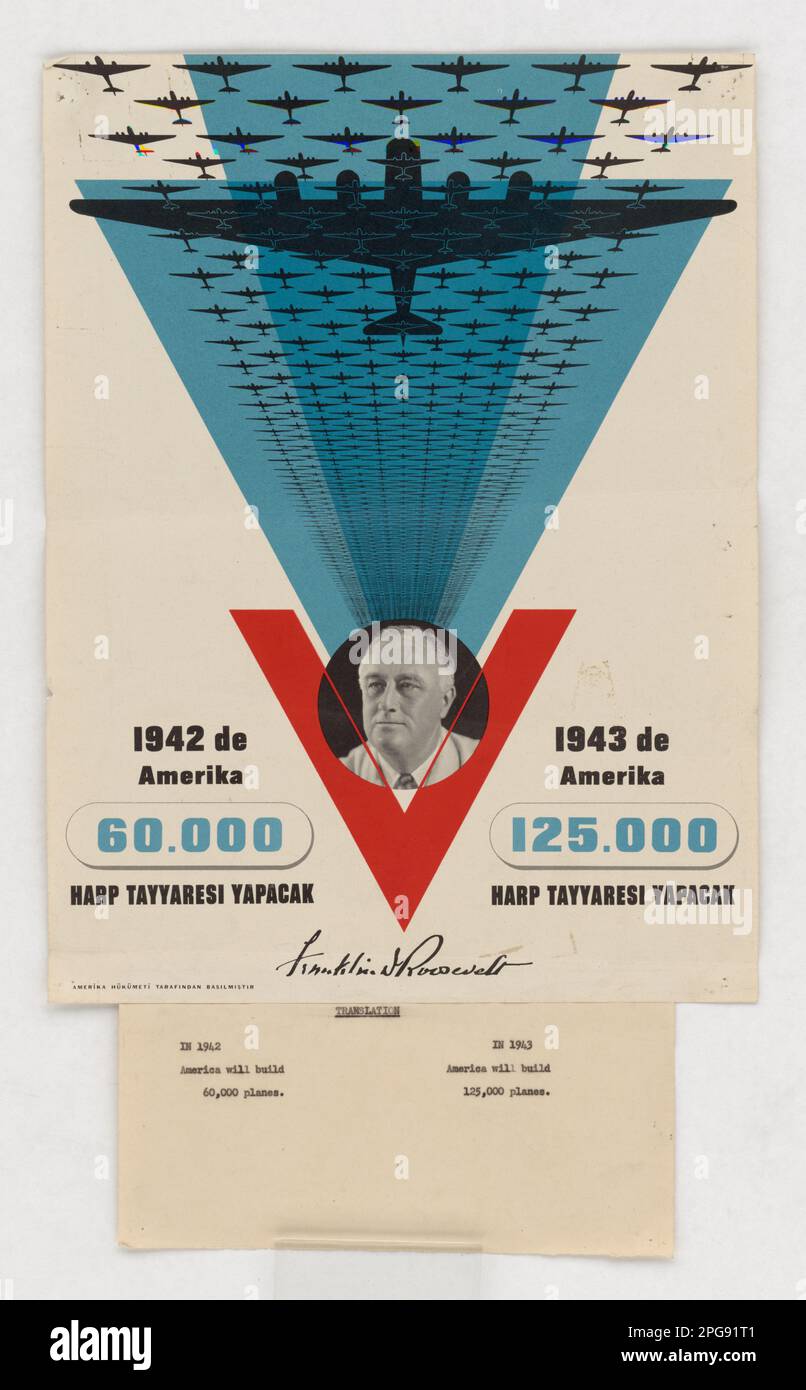 War Planes [Turkish]. 1942 - 1945. Office for Emergency Management ...
