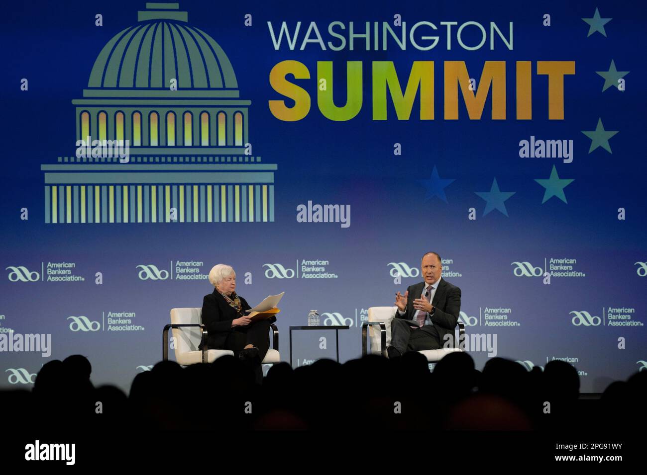 Treasury Secretary Janet Yellen speaks to American Bankers Association ...