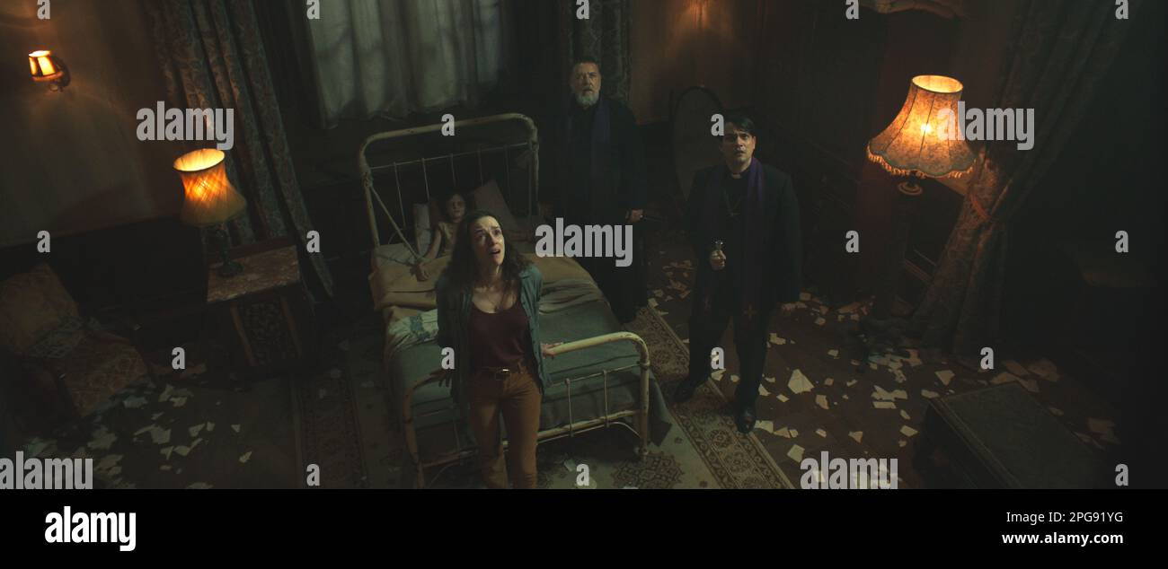 Russell crowe the popes exorcist 2023 hi-res stock photography and ...