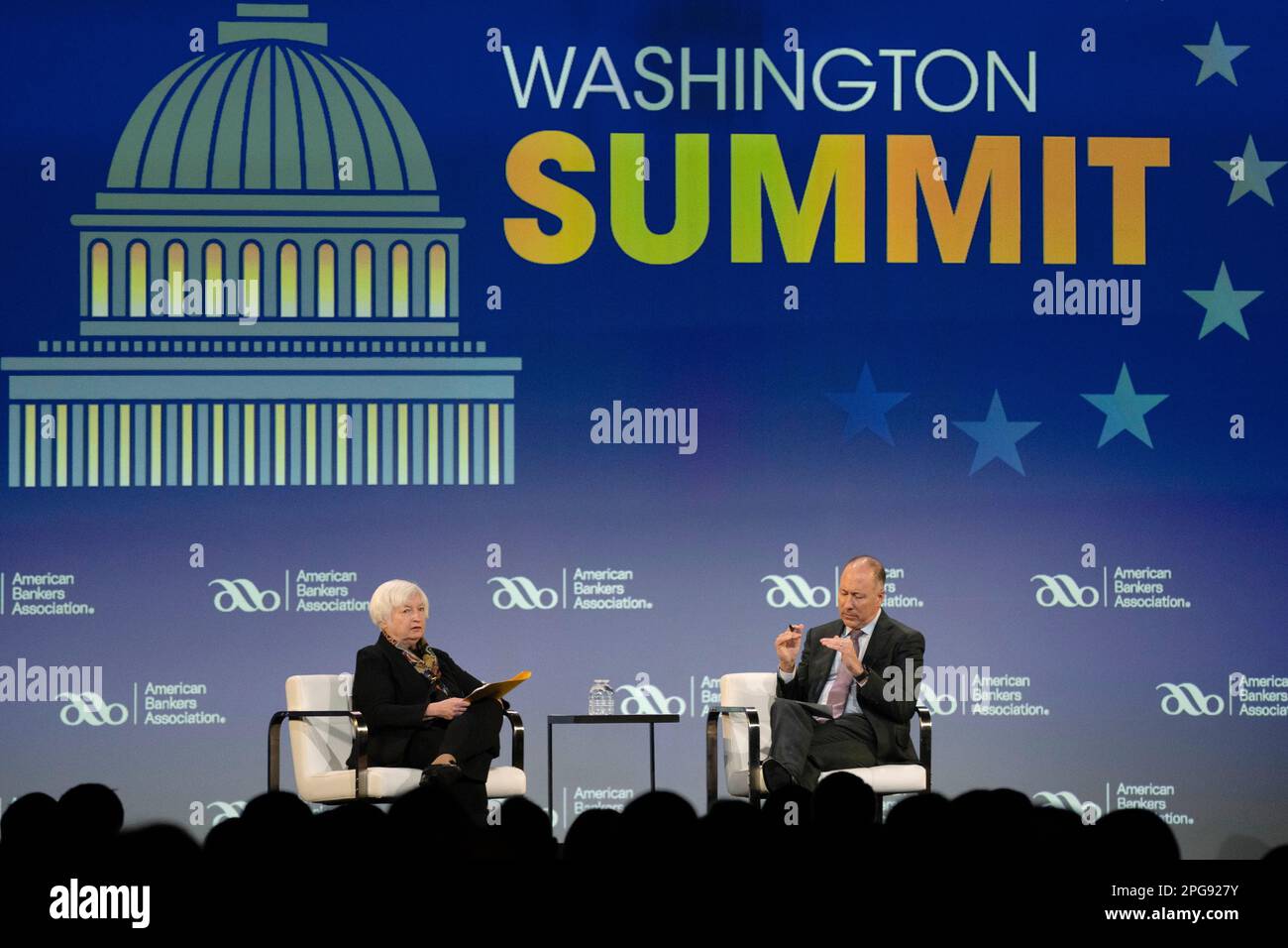 Treasury Secretary Janet Yellen speaks to American Bankers Association ...