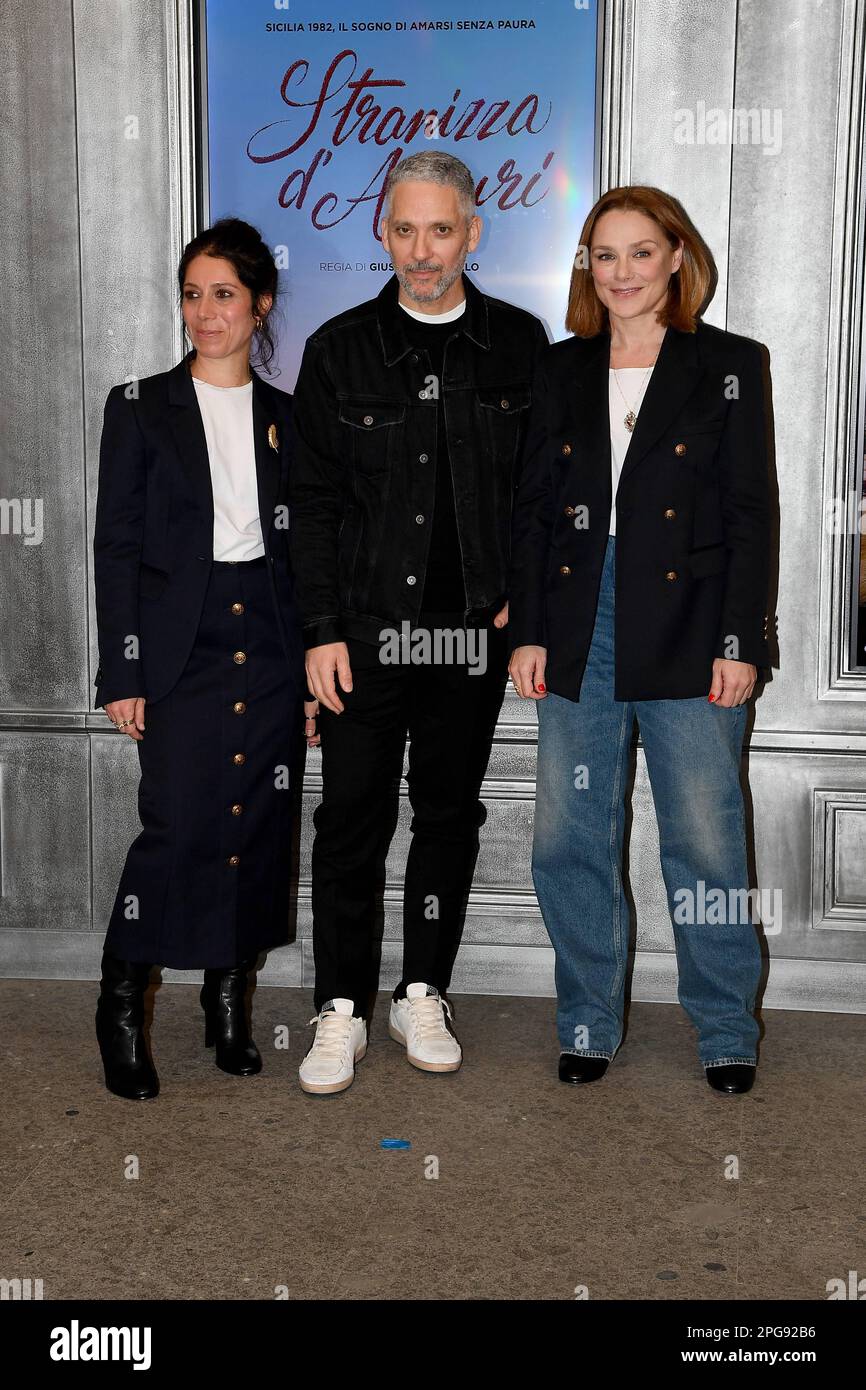 Rome, Italy. 21st Mar, 2023. Rome : Cinema Quattro Fontane . Photocall ...