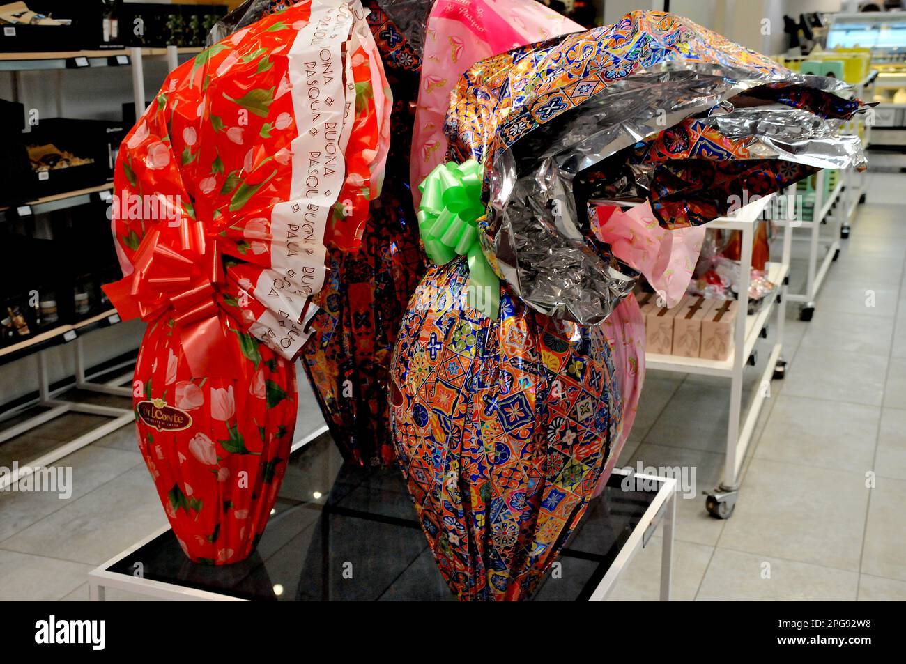 Copenhagen /Denmark/21 March 2023/ Huge easter eggs decoarationn at ...