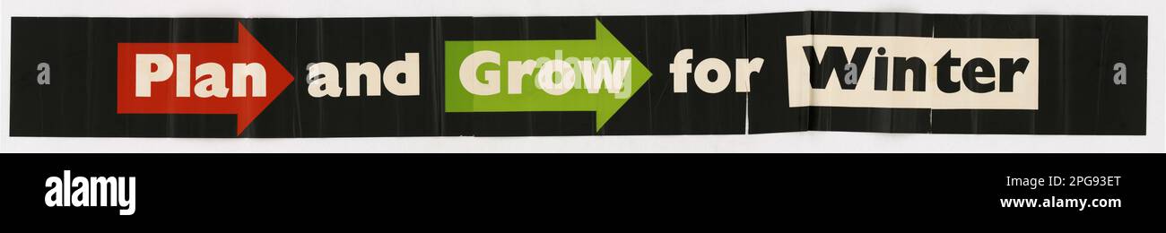 Plan and Grow for Winter. 1942 - 1945. Office for Emergency Management ...