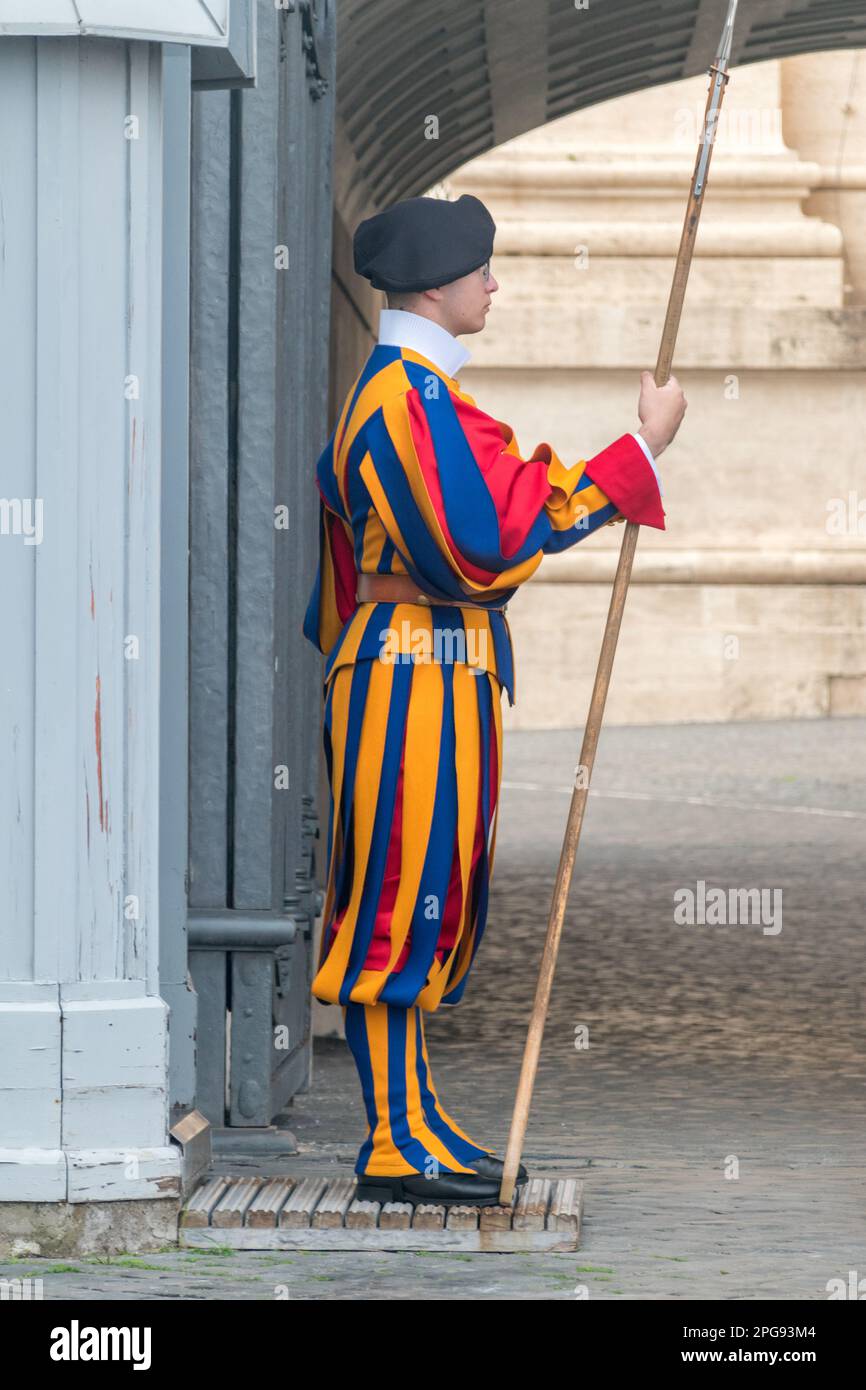 Vatican City, Vatican - December 8, 2022: Member of the Pontifical ...
