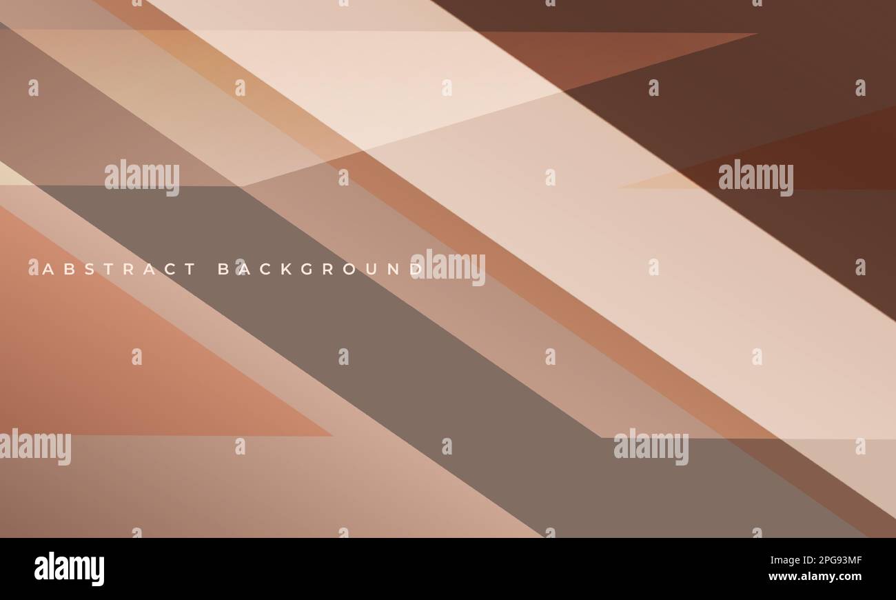 Light brown modern abstract background with geometric shapes. Vector ...